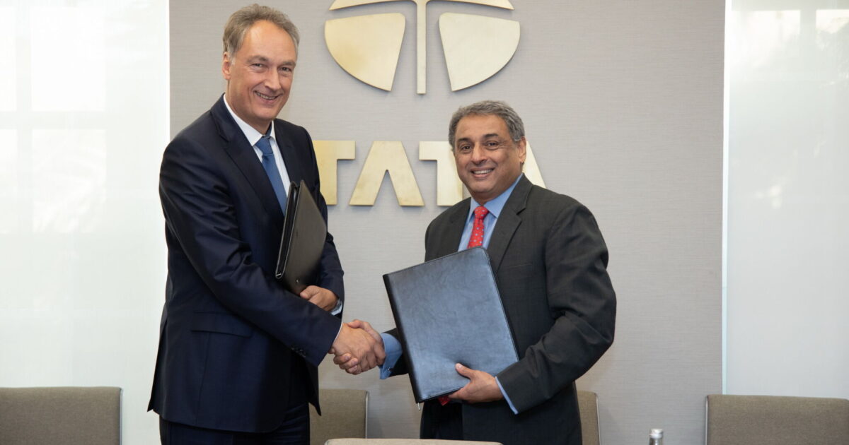 SMS and Tata sign green steel MOU