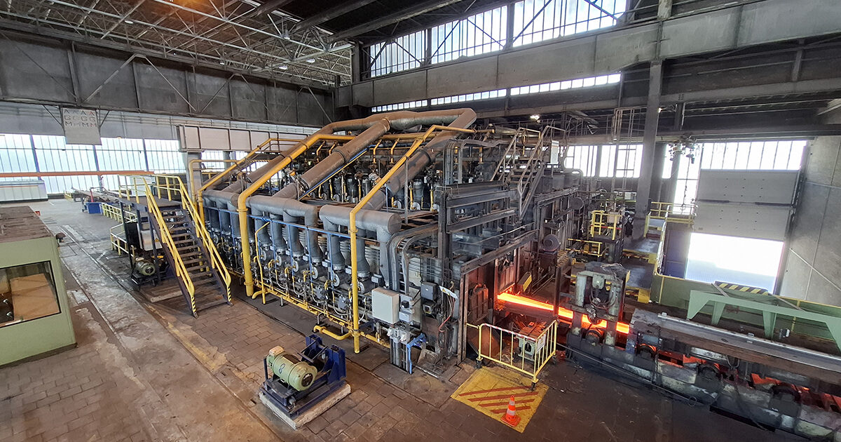 Netherlands steelmaker selling a complete rolling mill